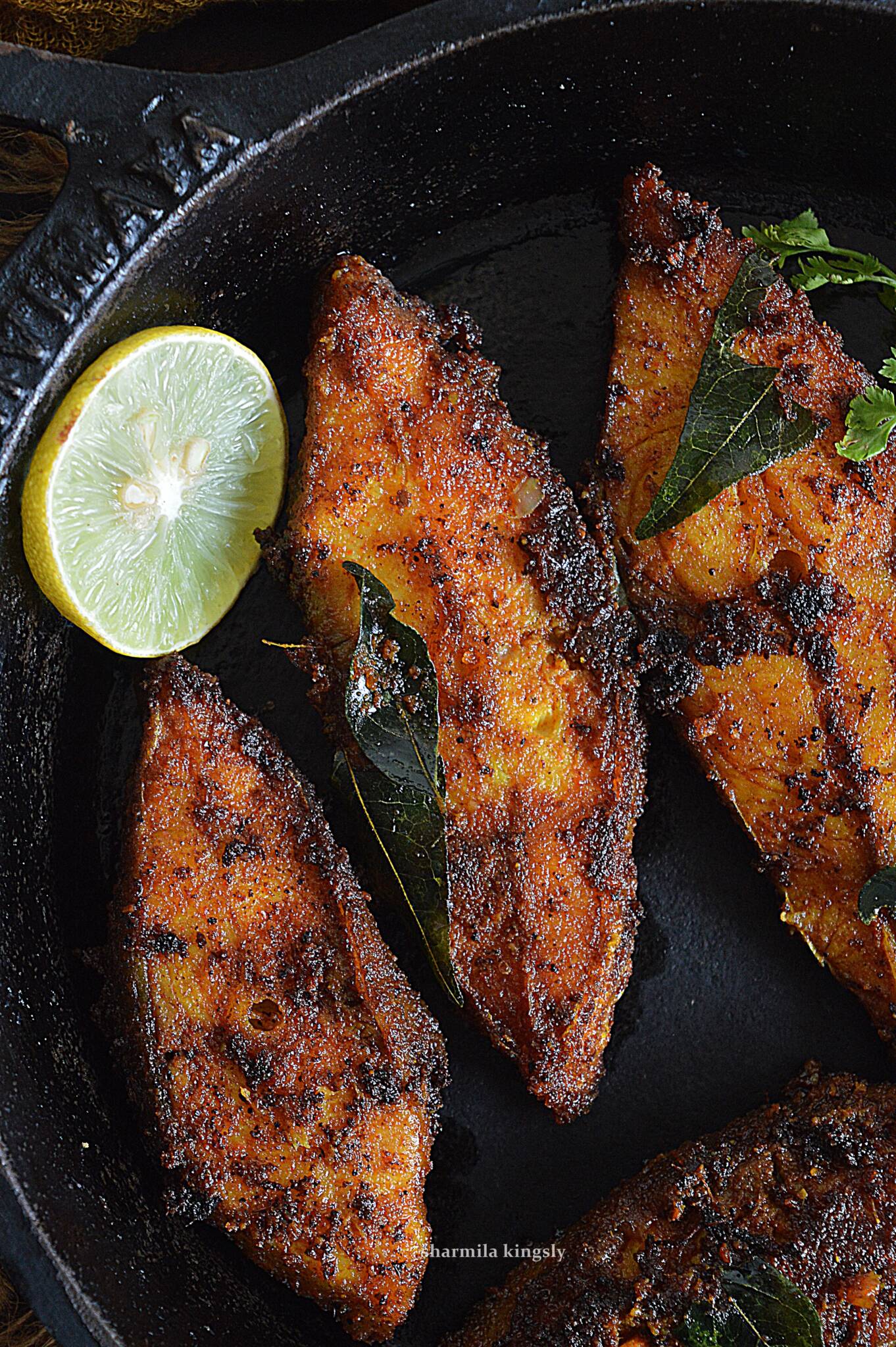 Hot Crispy Coastal Fish Fry - Cook with Sharmila