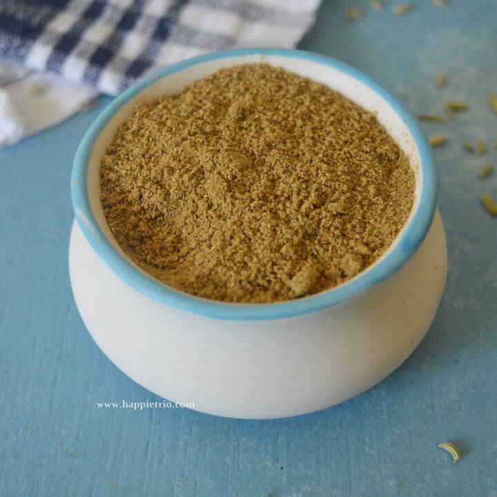 Homemade Fennel Seeds Powder - Cook with Sharmila