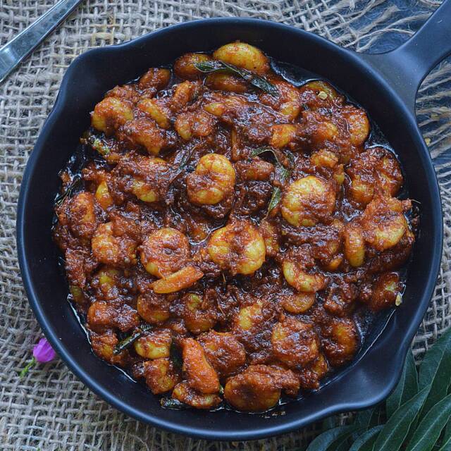 Homemade Prawn Pickle - Cook with Sharmila