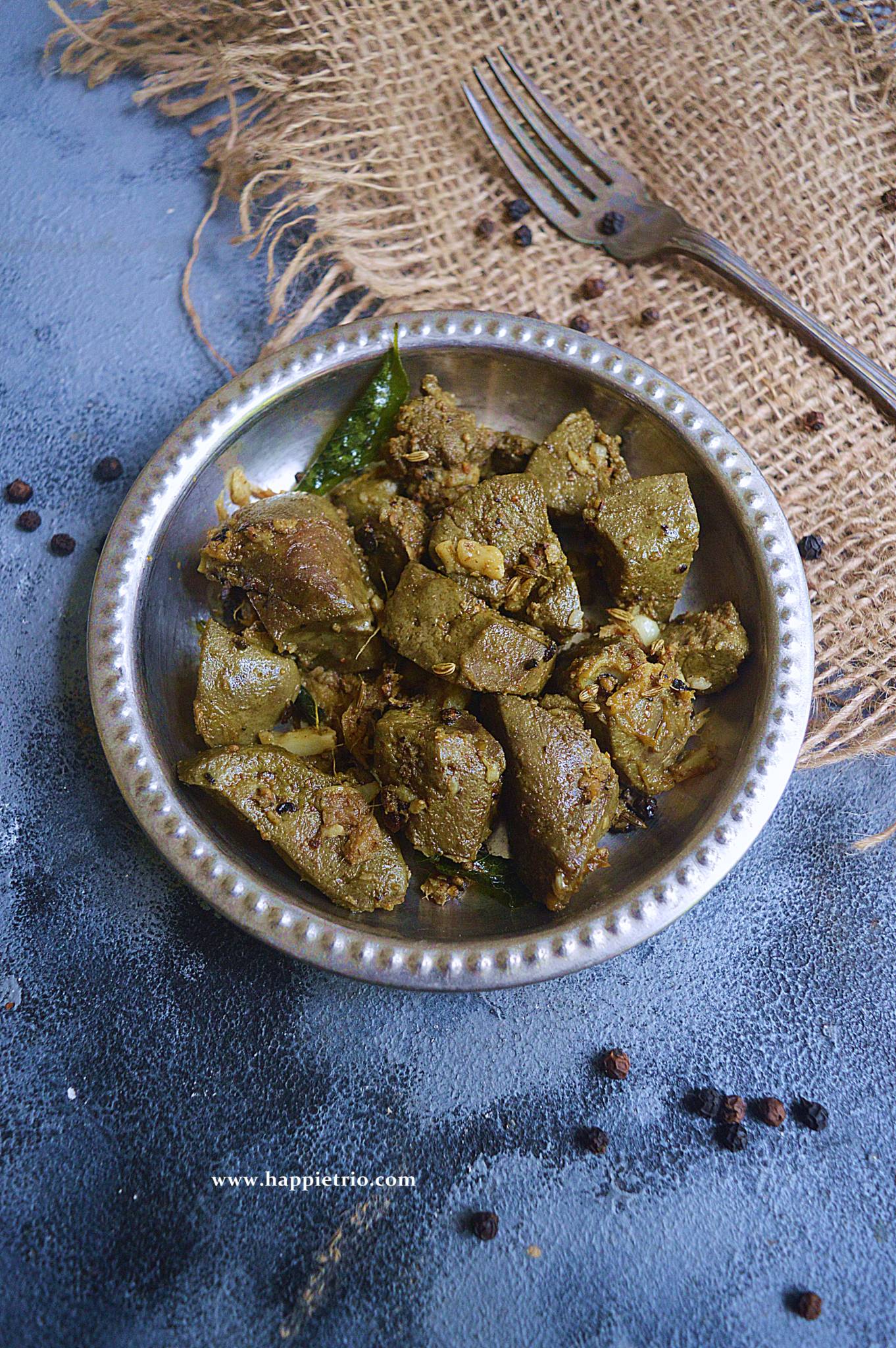 Mutton Liver Pepper Fry | Eeral Milagu Varuval - Cook with Sharmila