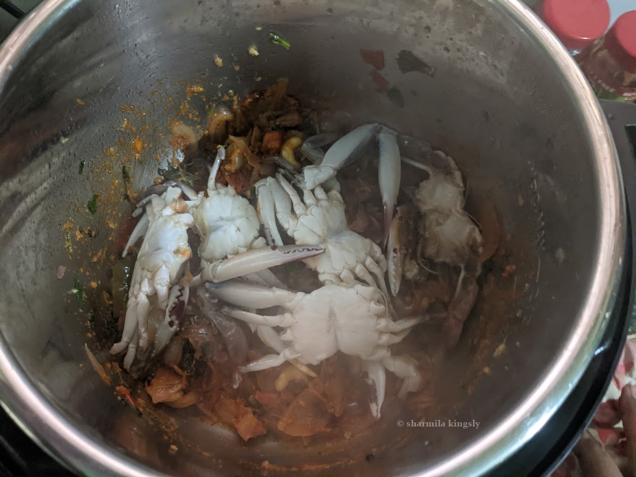 Crab Biryani | Instant Pot Crab Biryani - Cook with Sharmila