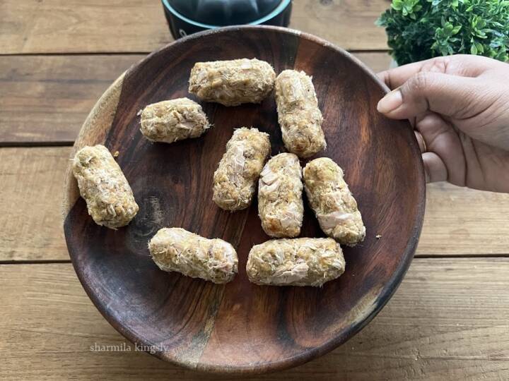 Air fryer Fish Sticks | Fish Bullets - Cook with Sharmila