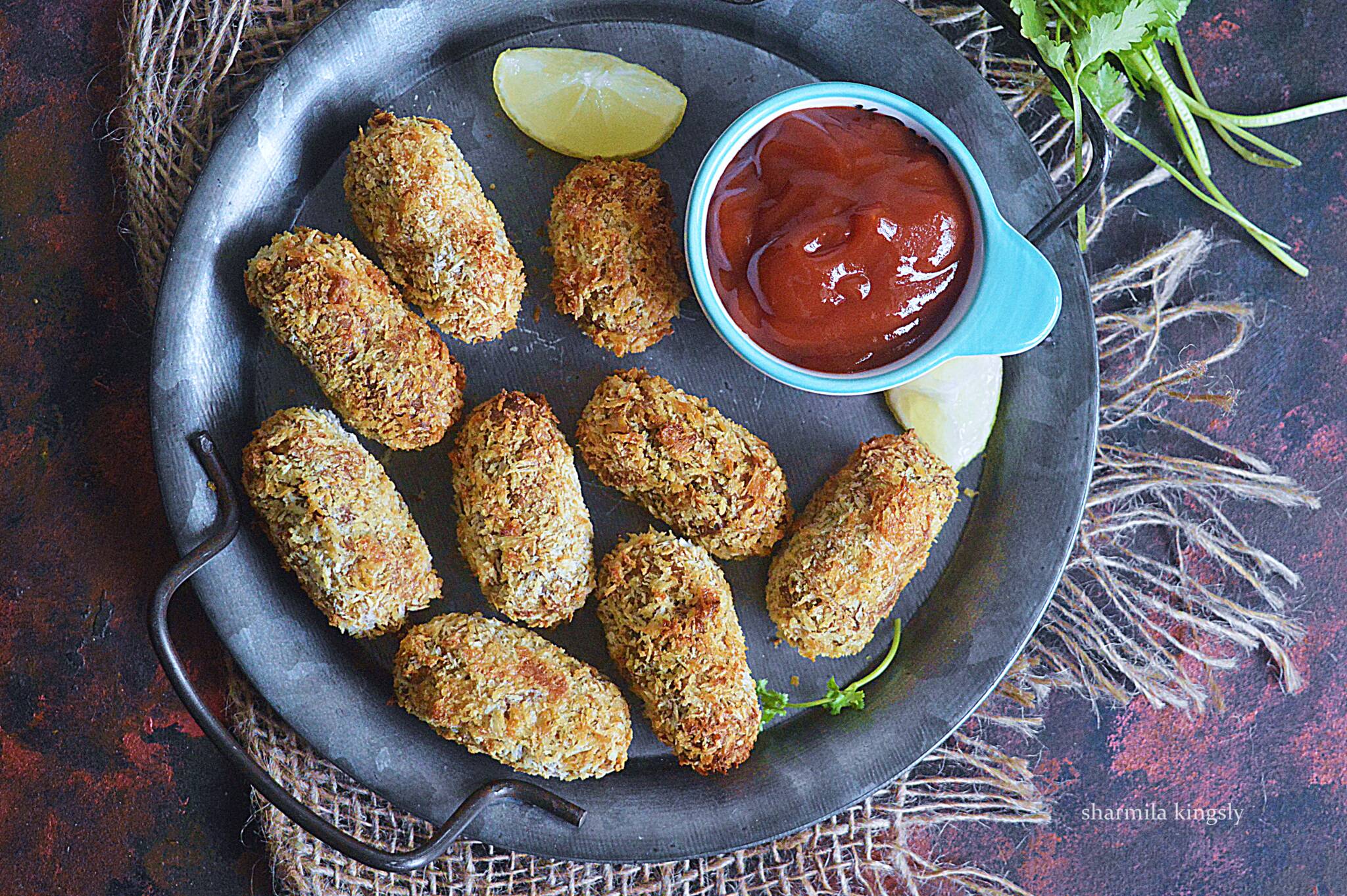 Air fryer Fish Sticks | Fish Bullets - Cook with Sharmila
