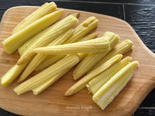 Baby Corn Fries in air fryer | Crispy Baby Corn - Cook with Sharmila
