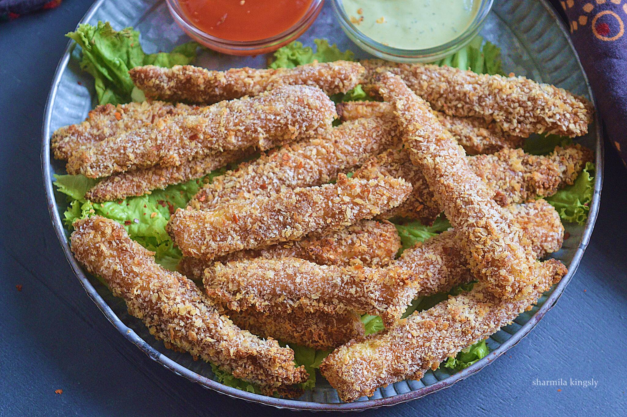 Baby Corn Fries in air fryer | Crispy Baby Corn - Cook with Sharmila